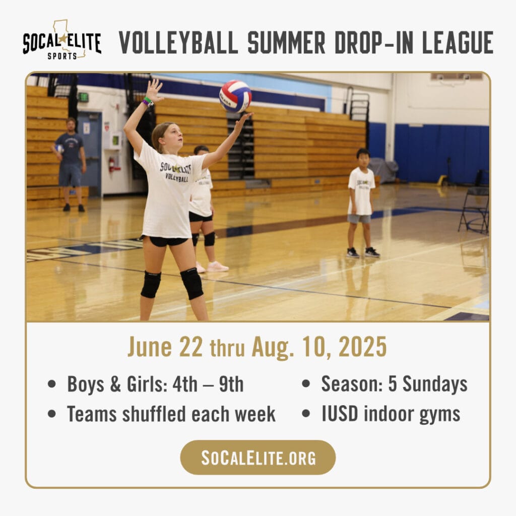Volleyball Summer Drop-In League - SoCal Elite Sports