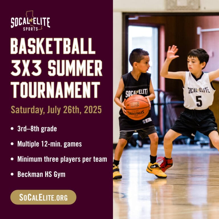 Basketball 3×3 Summer Tournament - SoCal Elite Sports